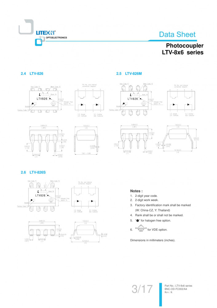 LTV-816-D datasheet page 4