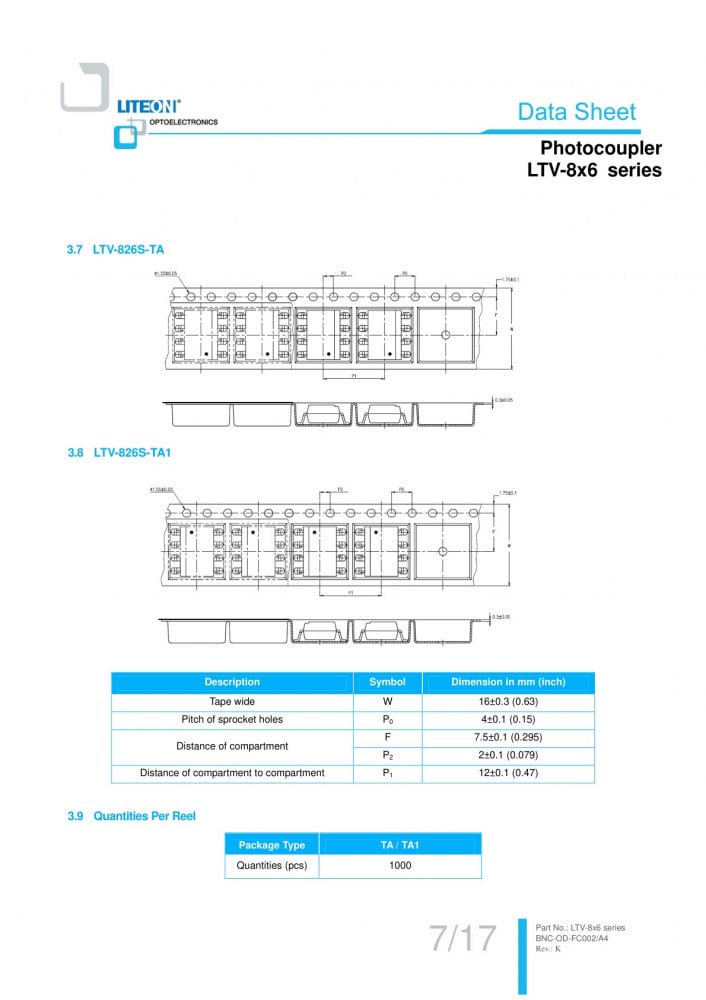 LTV-816-D datasheet page 8