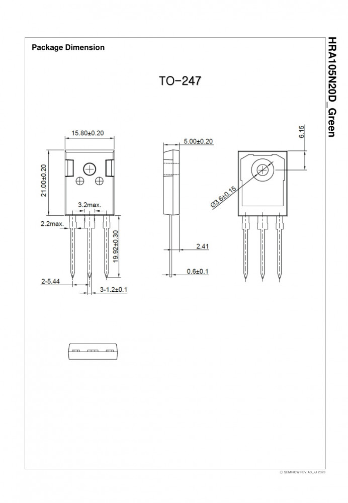 HRA105N20D technical document page 7