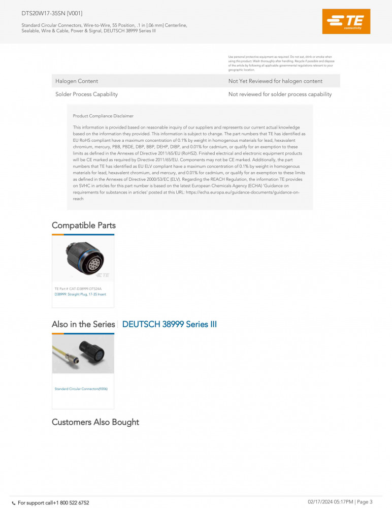 Technical document page 3