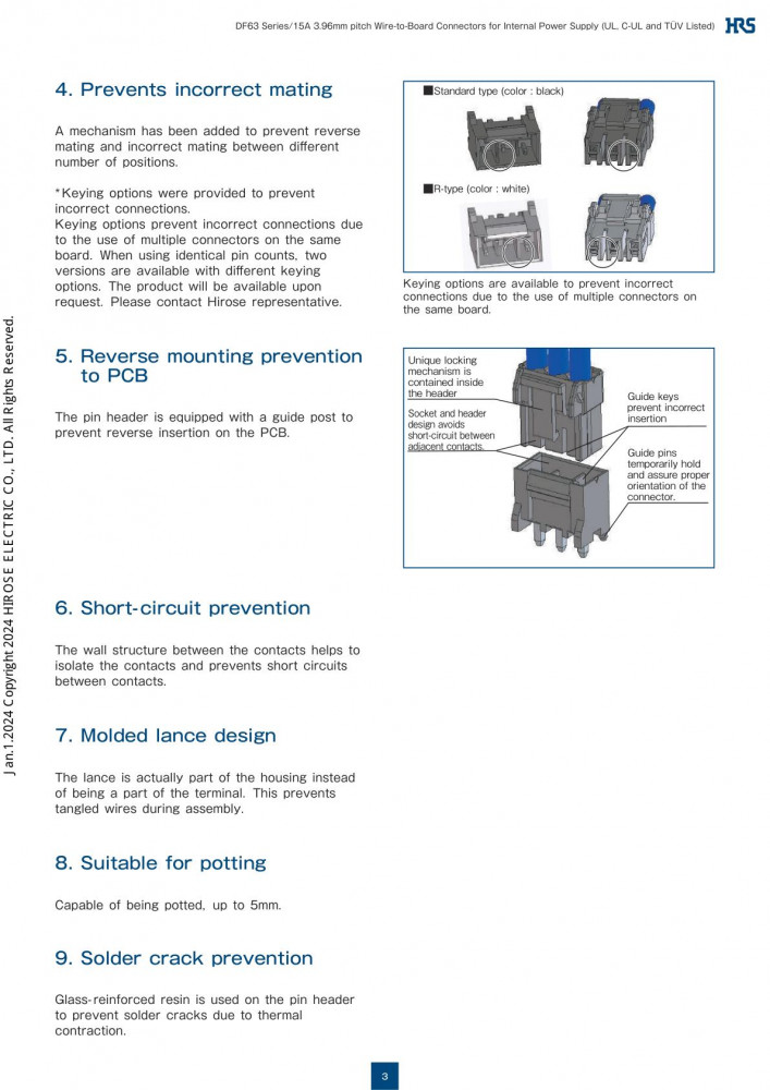 HRS DF63 datasheet page 3