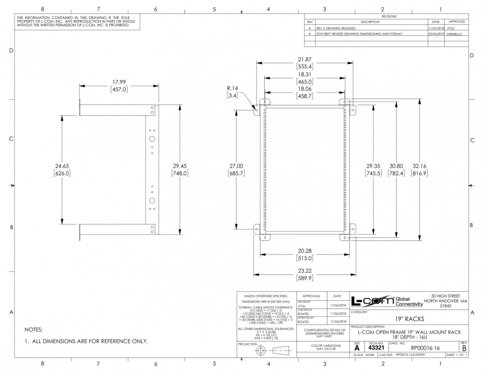 L-com RP00016-16 technical document page