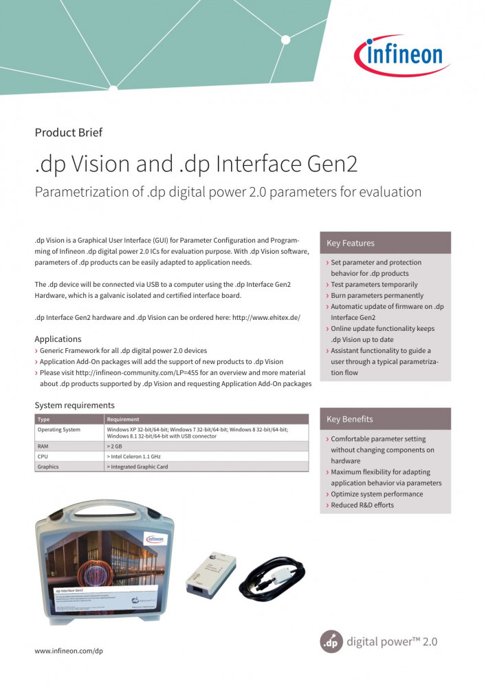 IFBOARDDPGEN2TOBO1 product brief page 1