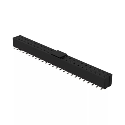 Milli-Grid Vertical Receptacle, 2.00mm Pitch, Dual Row, Surface Mount, Top/Bottom Entry, with Press-fit Plastic Pegs, with Cap, Tube, 0.75µm Gold (Au) Plating, 50 Circuits, Lead-Free for sale