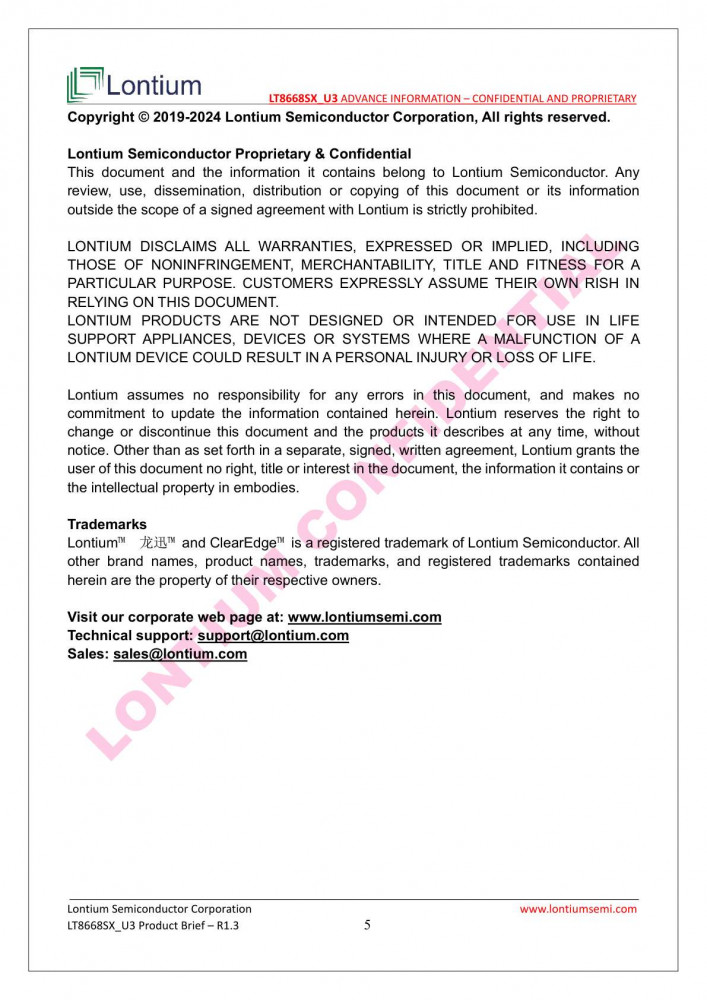 LT8668SX document preview, page 5