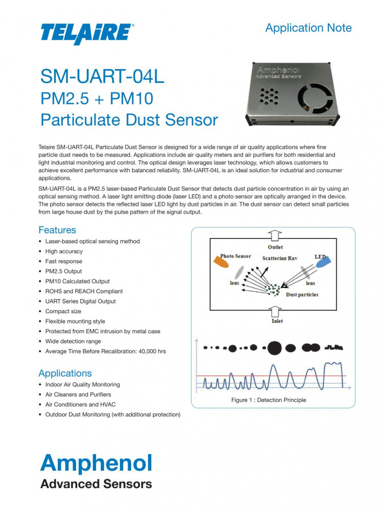 SM-UART-04L datasheet page 1