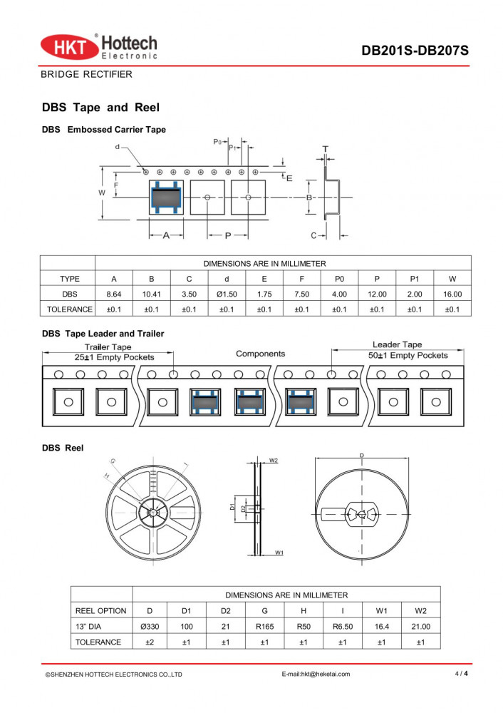DB207S datasheet page 4
