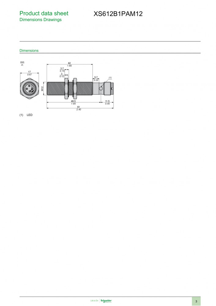 XS612B1PAM12 technical document page 3
