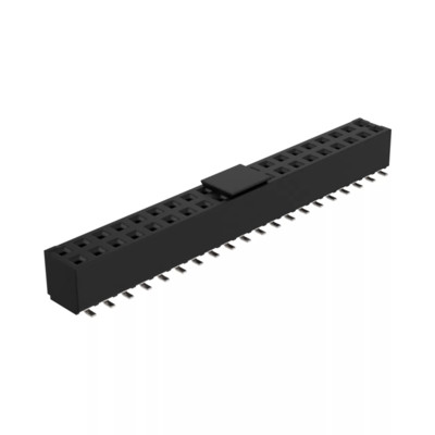 Milli-Grid Vertical Receptacle, 2.00mm Pitch, Dual Row, Surface Mount, Top/Bottom Entry, with Cap, Tube, 0.75µm Gold (Au) Plating, 40 Circuits, Lead-Free for sale