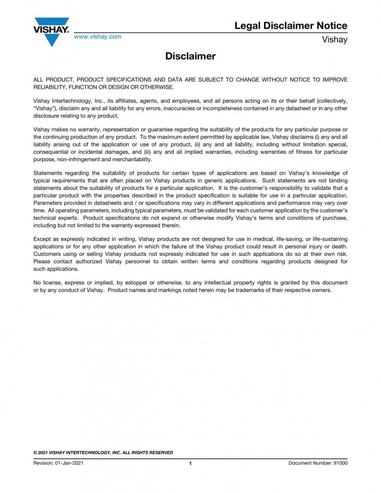 VOR1142B6 datasheet page 10