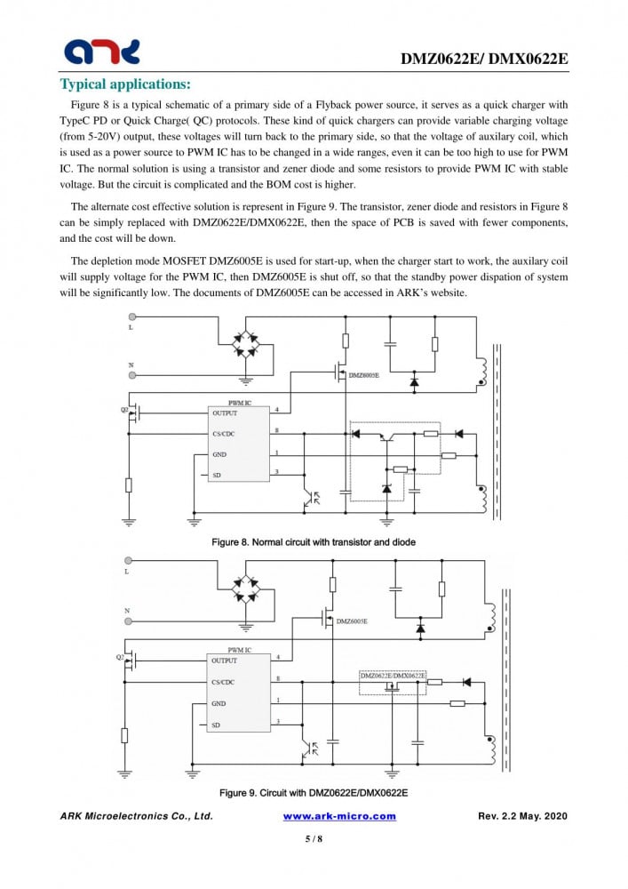 DMX0622E datasheet page 5