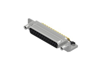 D-SUB Standard • 25-pos. • Socket • Solder pin angled .318