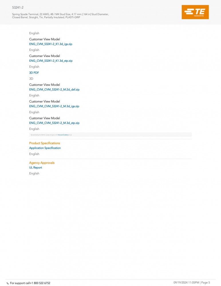 TE Connectivity 53241-2 technical document page 5