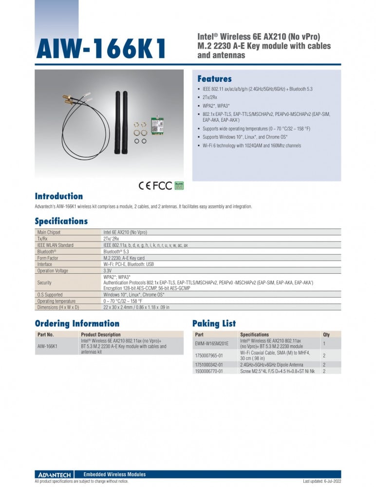 AIW-166K1 technical document preview
