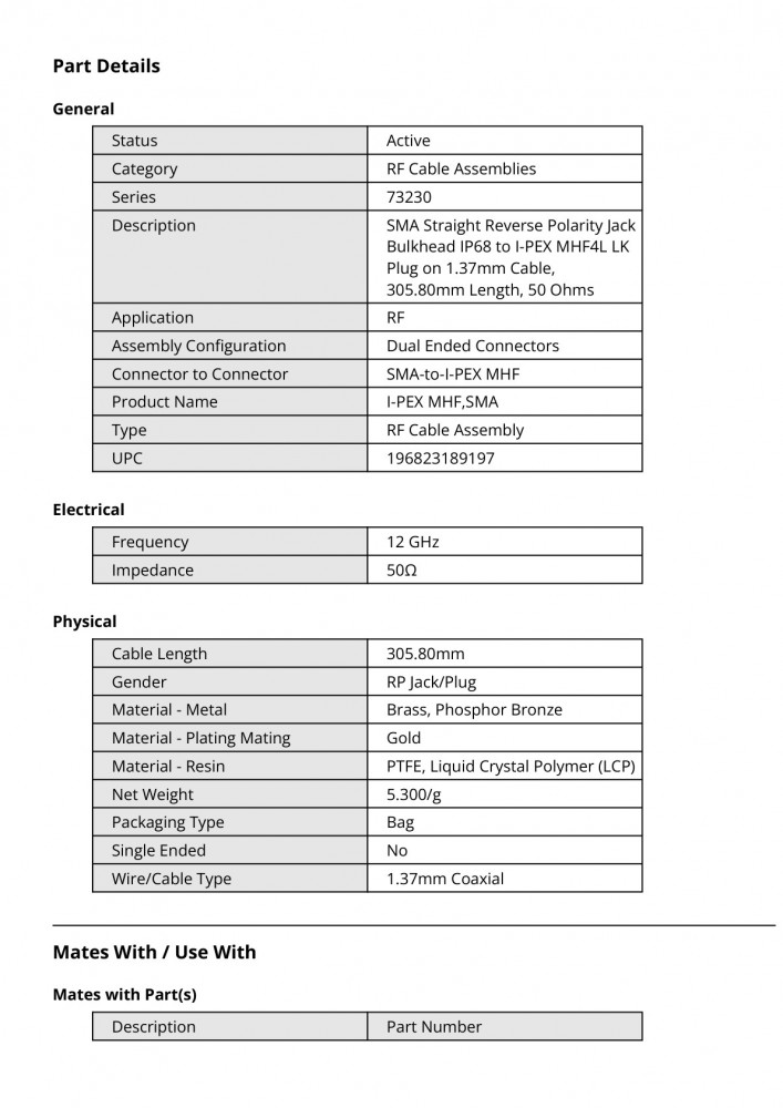 Product document page 2