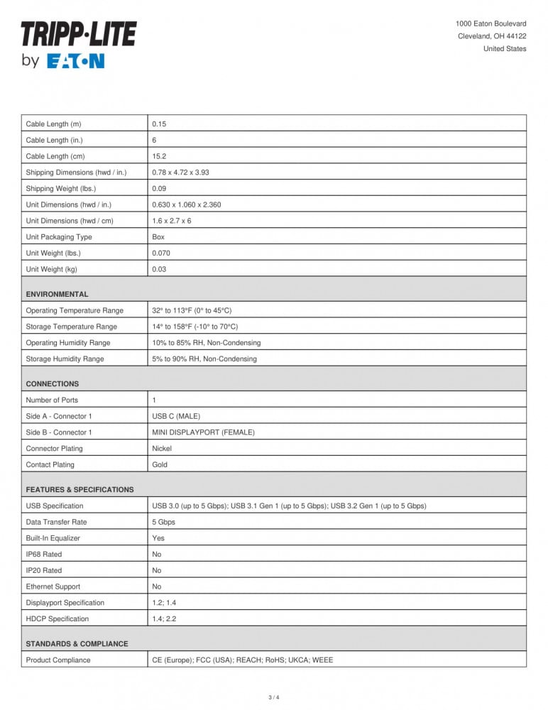U444-06N-MDP8W technical document page 3