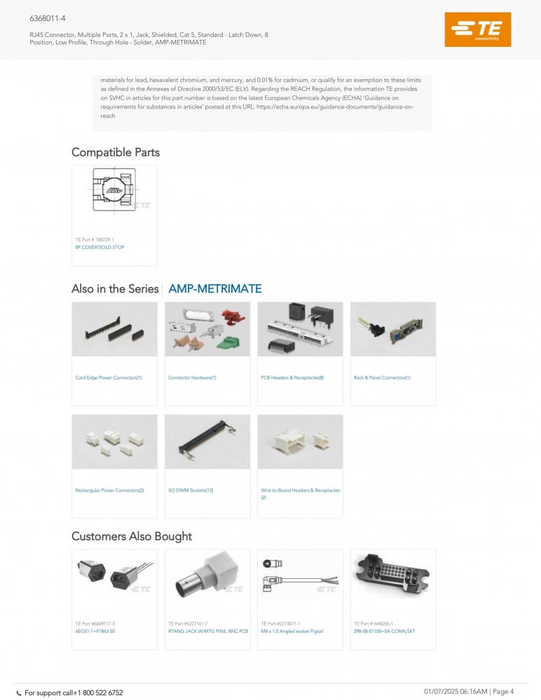 6368011-4 technical document page 4