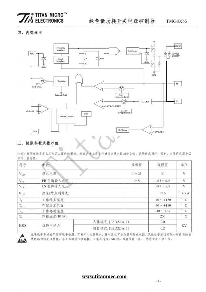 TMG0265 datasheet page 3