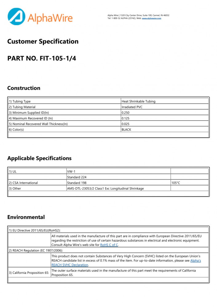 F1051/4 BK008 technical document page 1