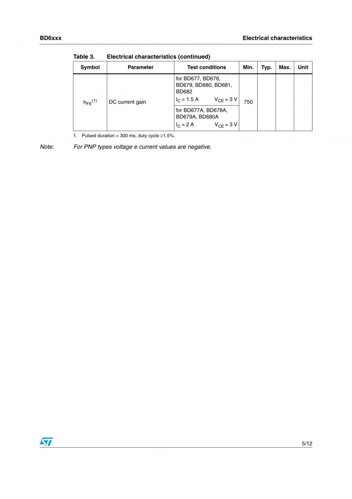 BD680 datasheet page 5
