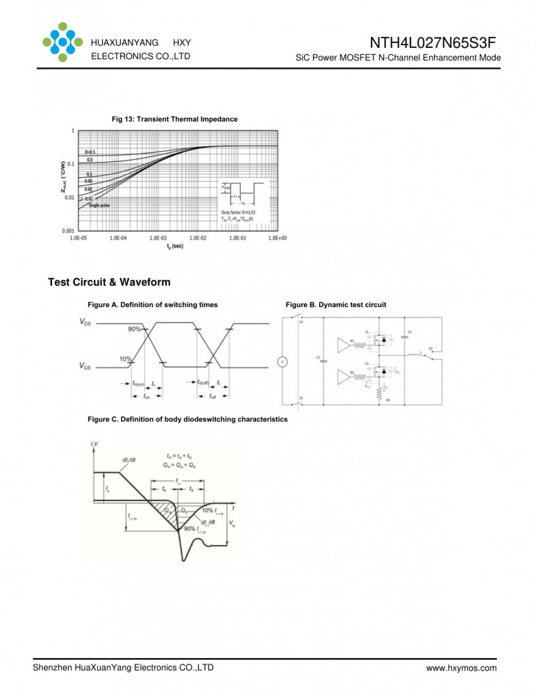 NTH4L027N65S3F-HXY datasheet page 6