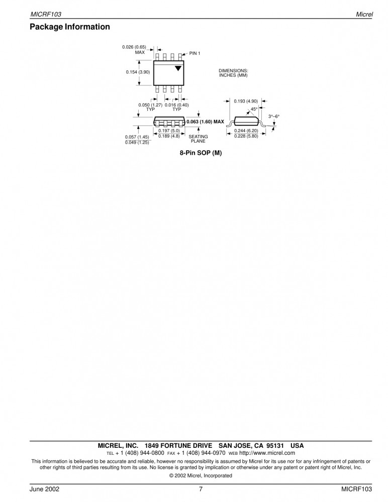 MICRF103 datasheet page 7