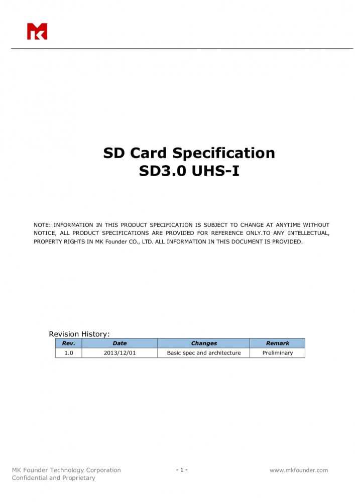 MKSD008G-CGT1 datasheet page 1