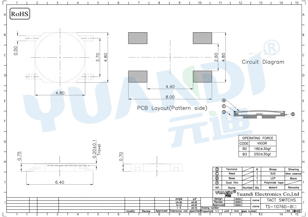 TS-1076D-B3 technical document page