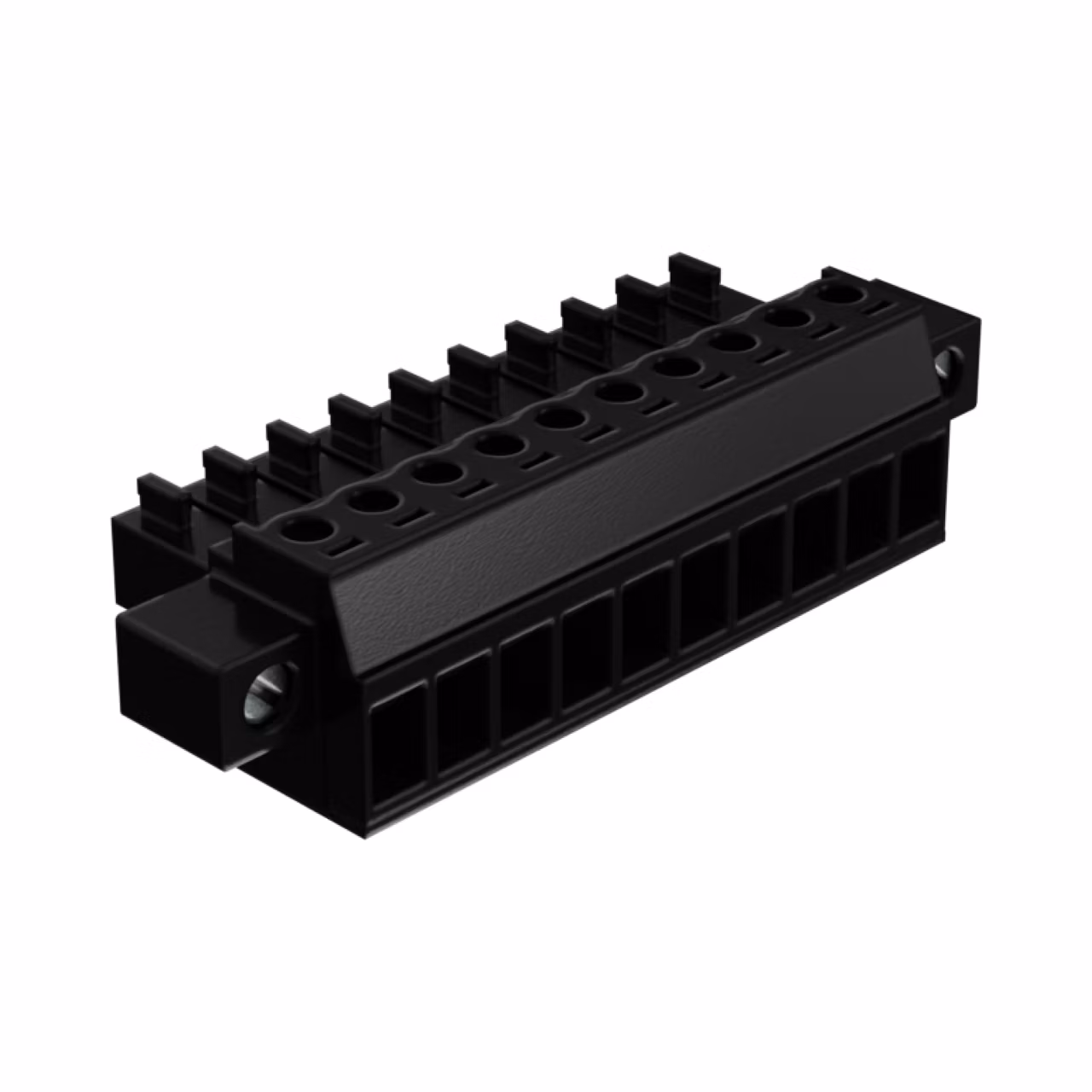 3.50mm Pitch Eurostyle Horizontal Plug, with Retention Screws, 10 Circuits for sale