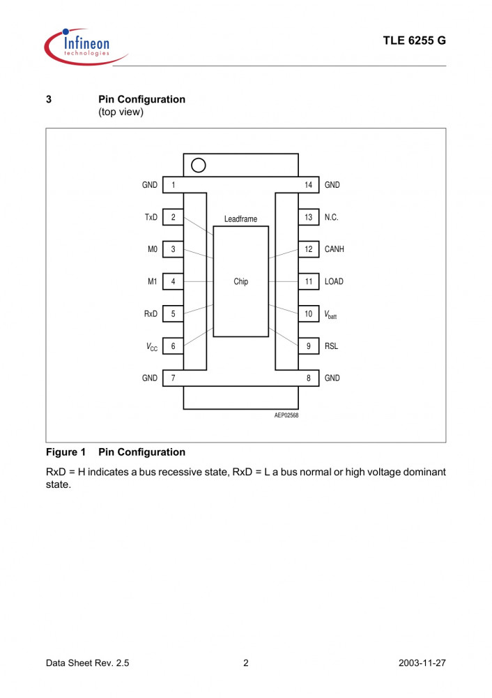 TLE6255G datasheet page 2