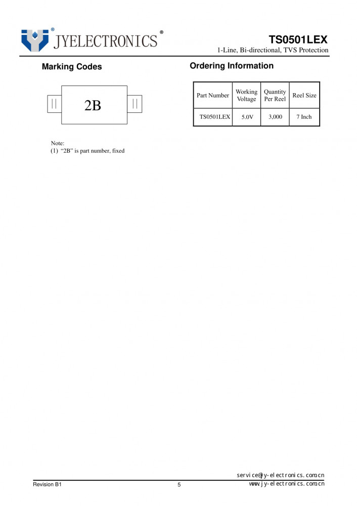 TS0501LEX datasheet page 5