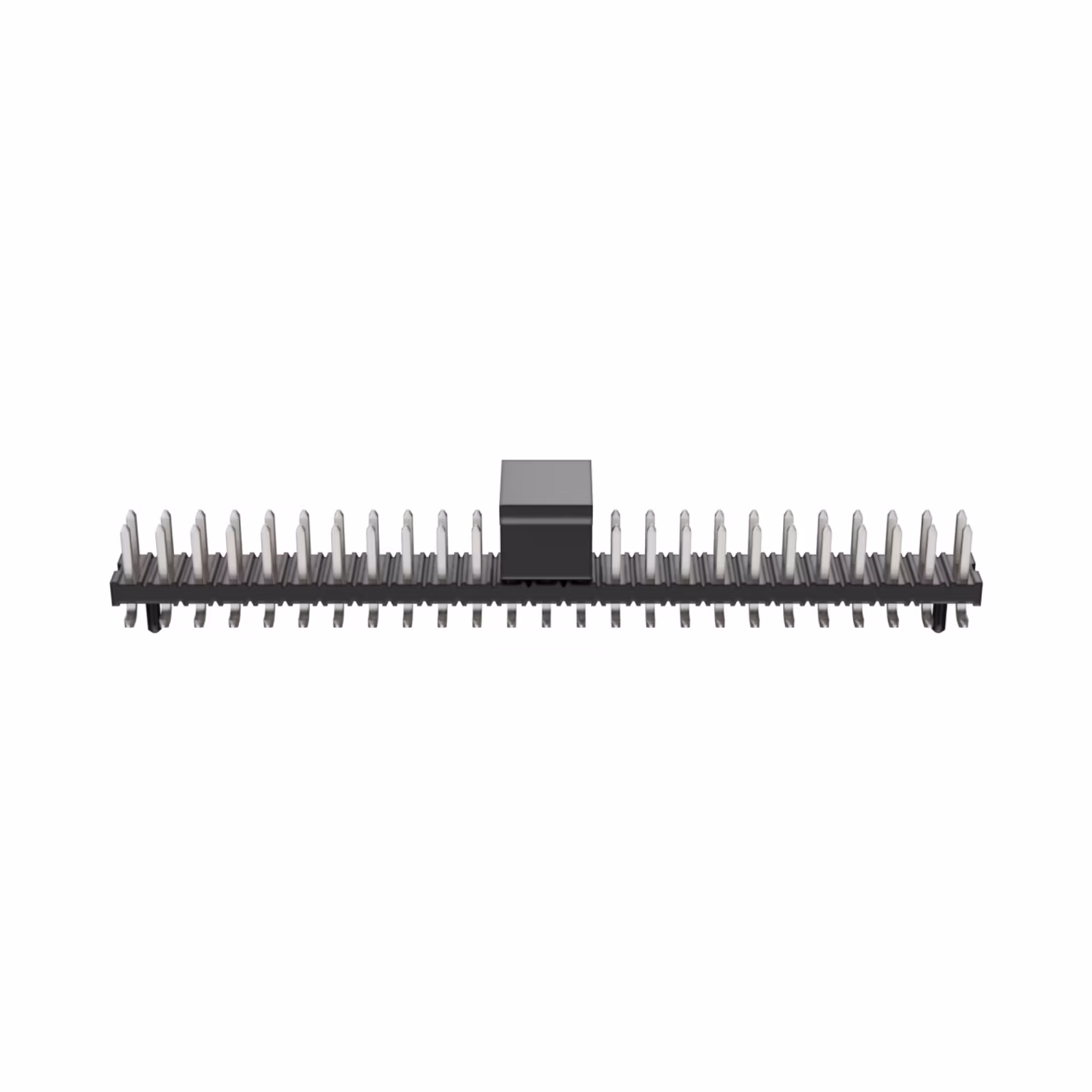 Milli-Grid Header, Vertical, Surface Mount, 50 Circuits, 2.50µm Tin (Sn) Plating, Mating Pin Length 3.20mm, with Cap and Pegs, Tape and Reel, Lead-Free for sale