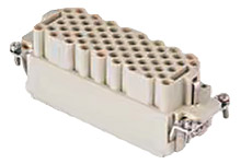 Heavy-Duty Crimp Contact Terminal Insert, Female, 64-Pole, Size 24B «104x27» for sale