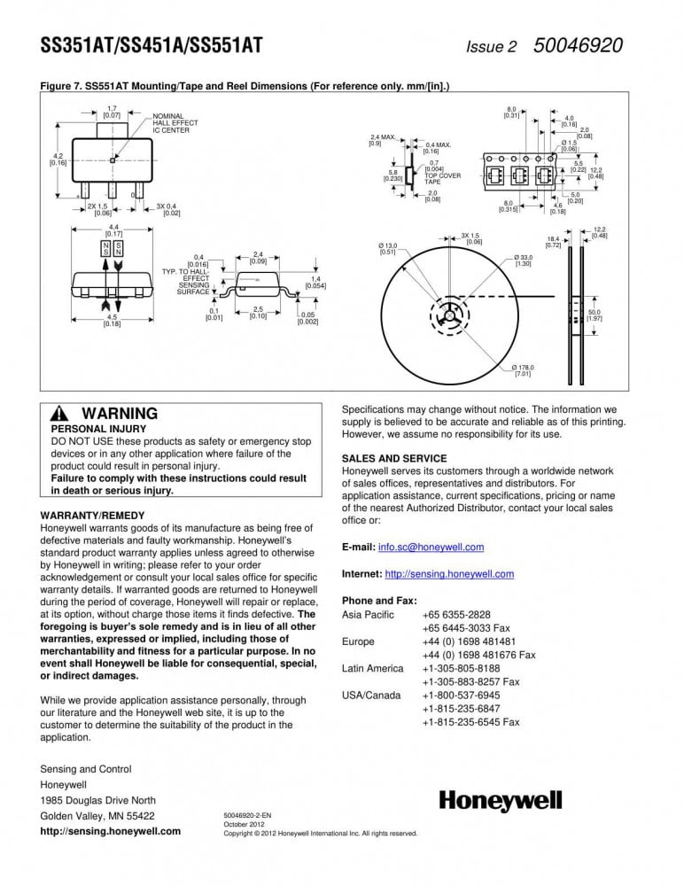 SS451A technical document page 4