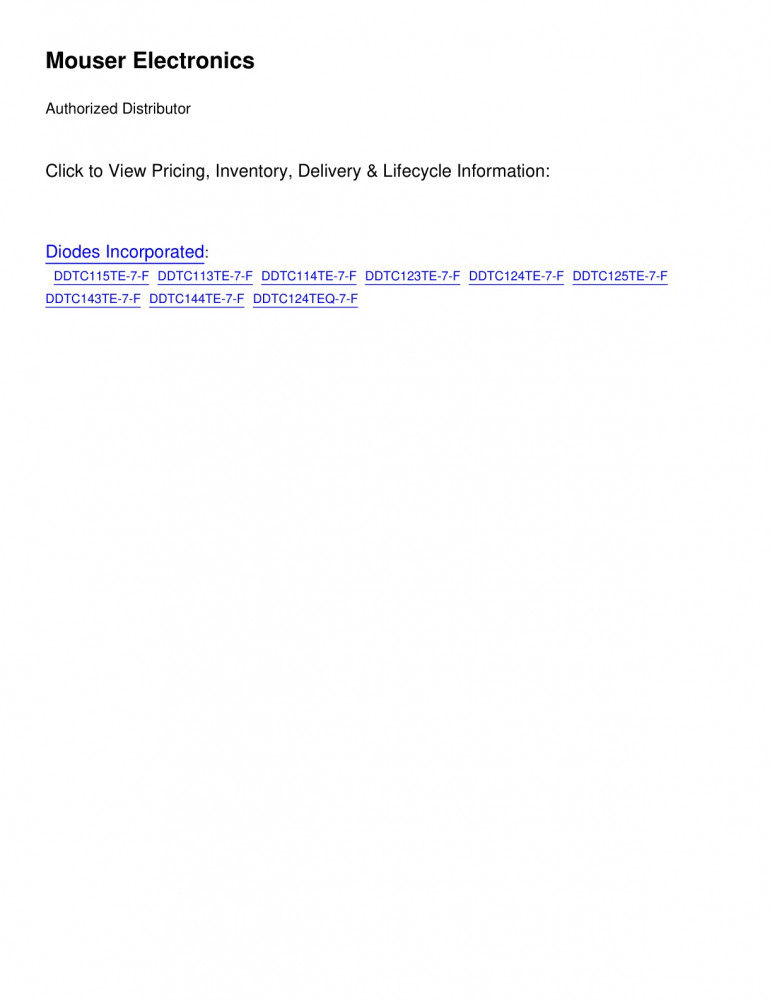 DDTC143TE-7-F datasheet page 6