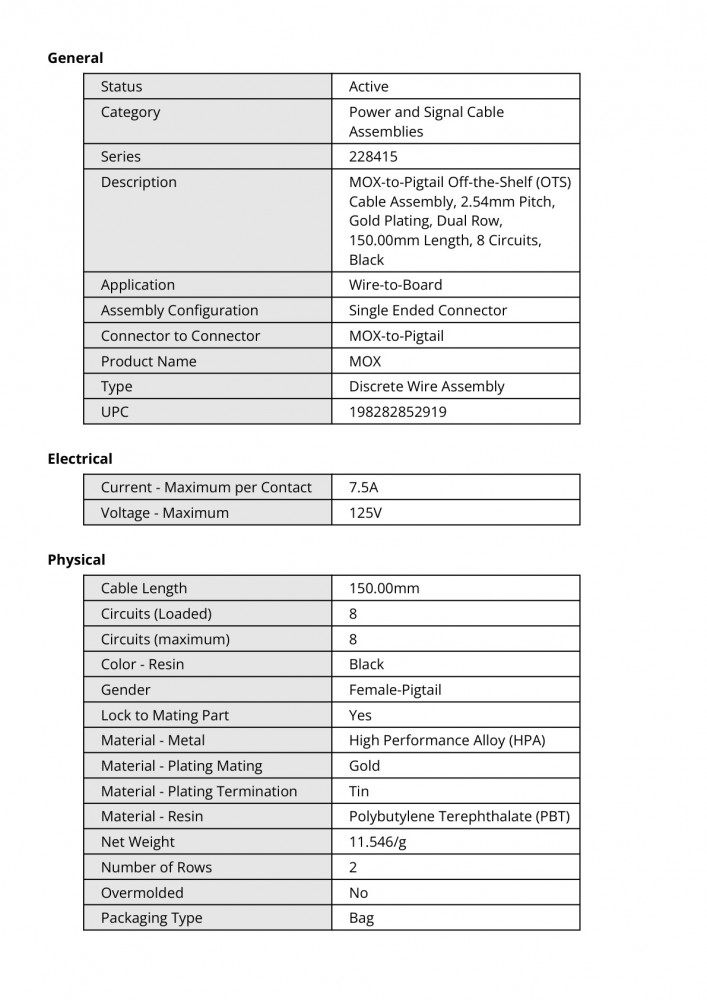 MOLEX 2284152082 product document page 2