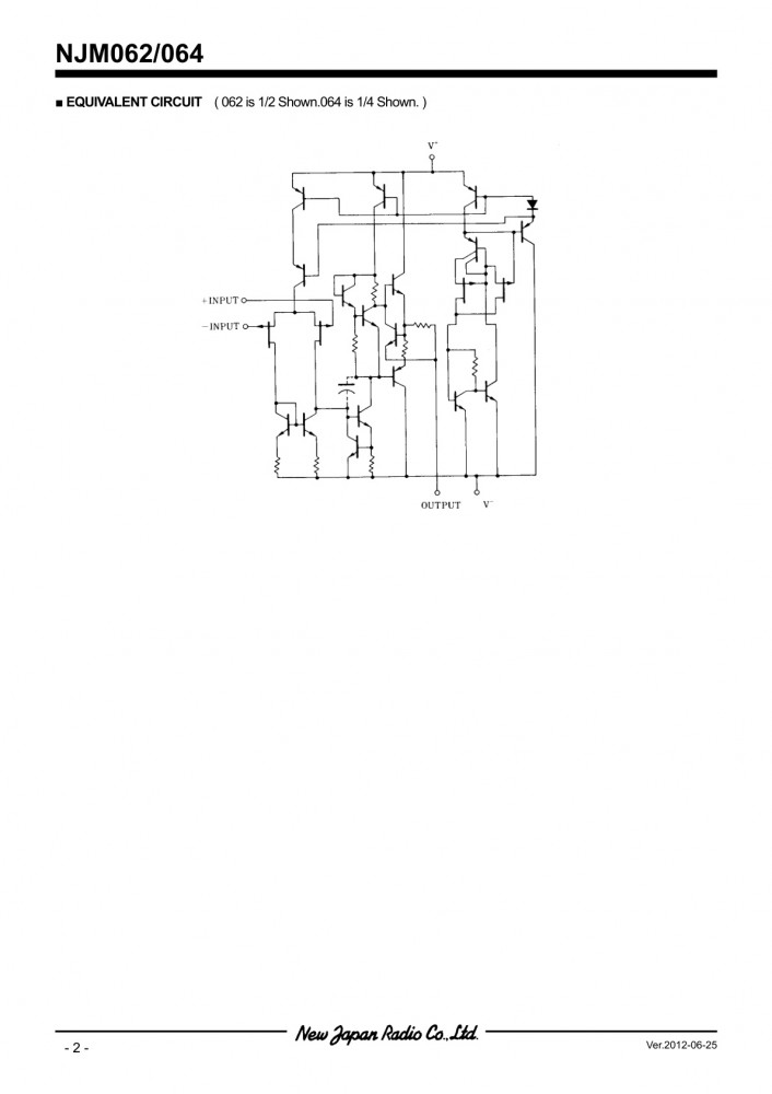 NJM064-TE1 datasheet page 2