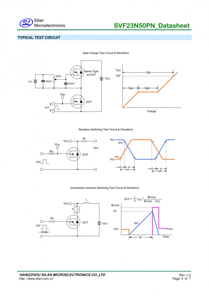 SVF23N50PN datasheet page 5