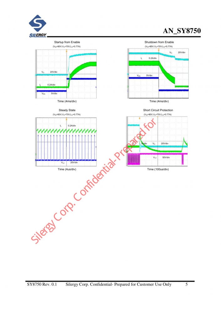 SY8750FCC datasheet page 5