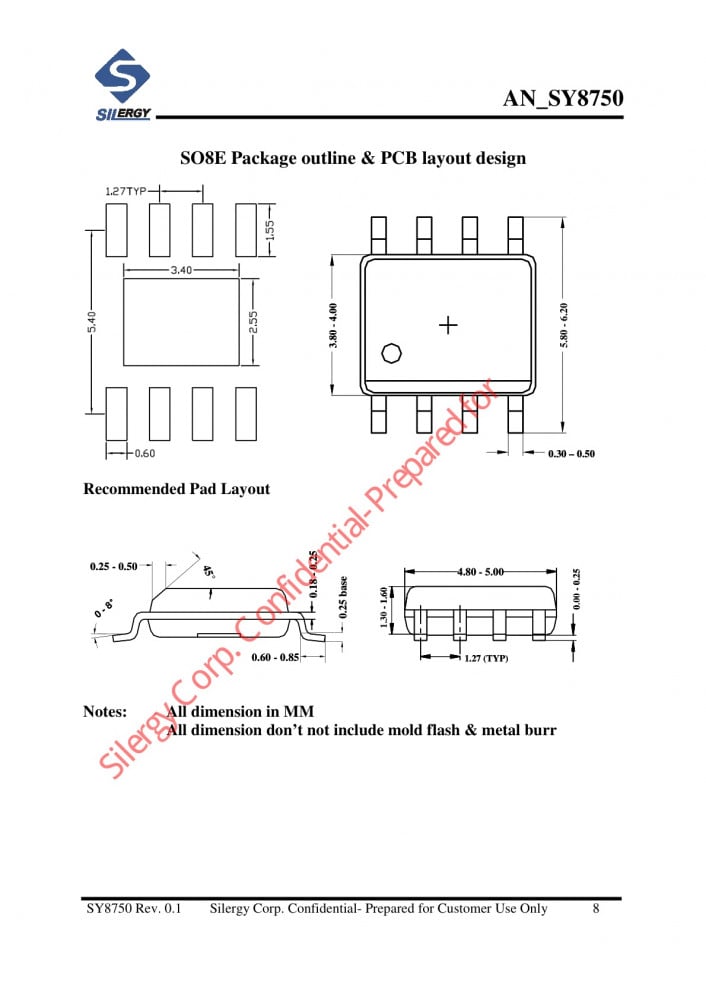 SY8750FCC datasheet page 8