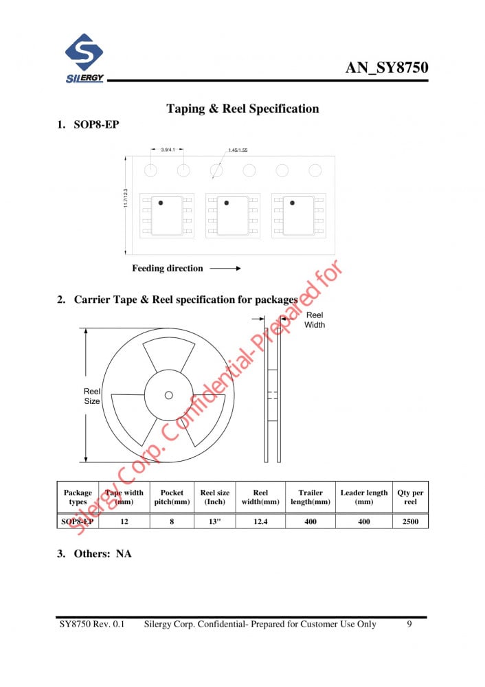 SY8750FCC datasheet page 9