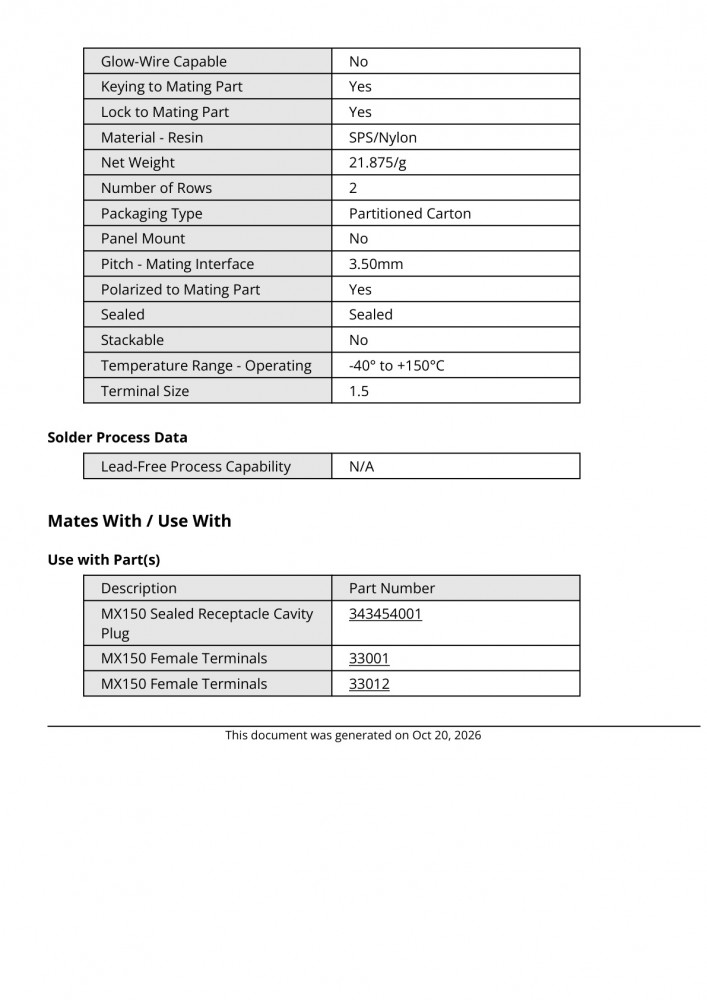 MOLEX 334722063 product document image, page 3