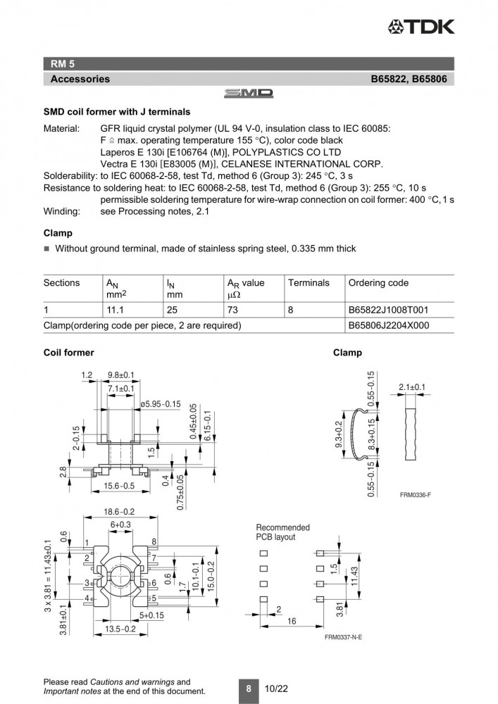 Technical document page 8