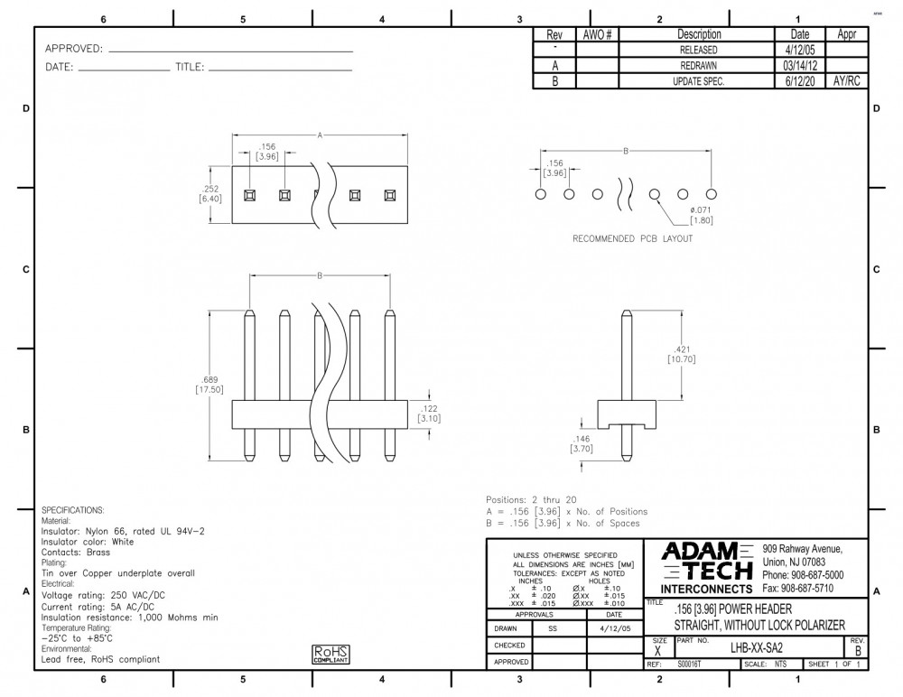 LHB-06-SA2 technical document preview