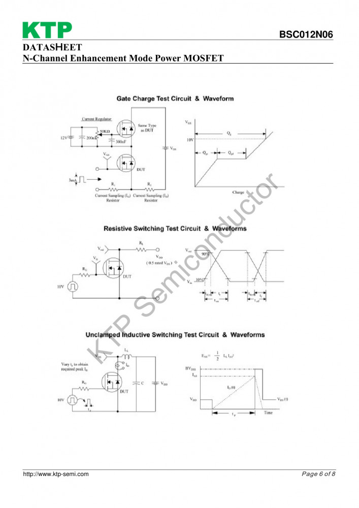 BSC012N06 datasheet page 6