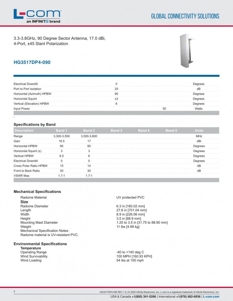 HG3517DP4-090 technical document page 2