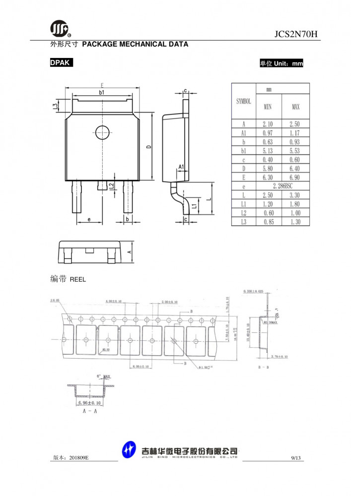 JCS2N70VH datasheet page 9
