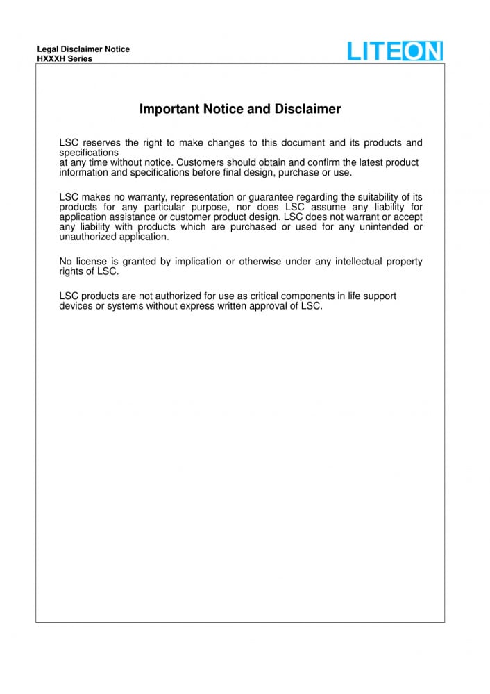 H220H datasheet page 4
