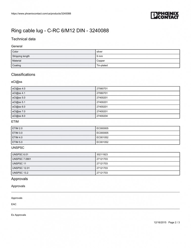 Phoenix Contact 3240088 product document image 2