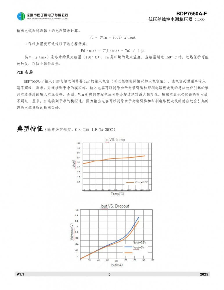 BDP7550A-F datasheet page 5